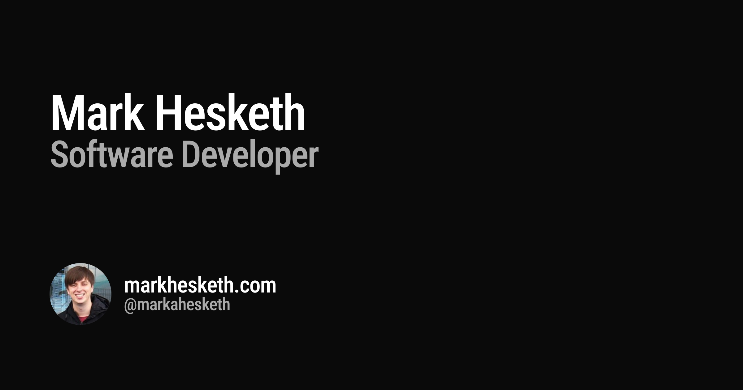 Workflow | Mark Hesketh